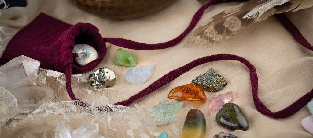 Our Handmade Crystal Pouches – Giardinoblu